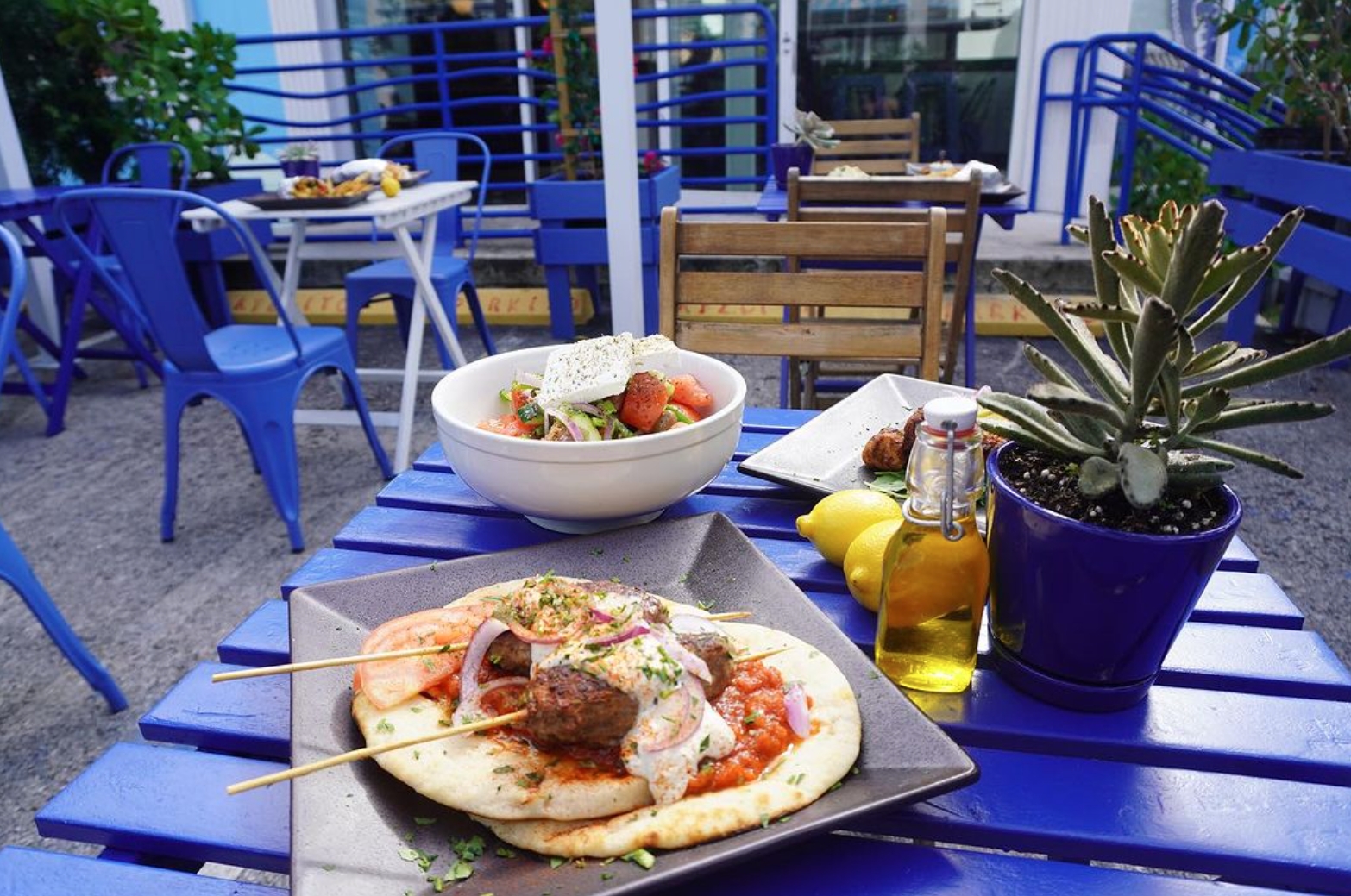 Meraki Greek Gyro & Bistro Miami Beach | Members and their guests ...